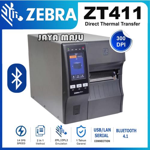 Jual ZEBRA ZT411 - ZT 411 - ZT-41143 ( 300 Dpi ) BARCODE PRINTER ...