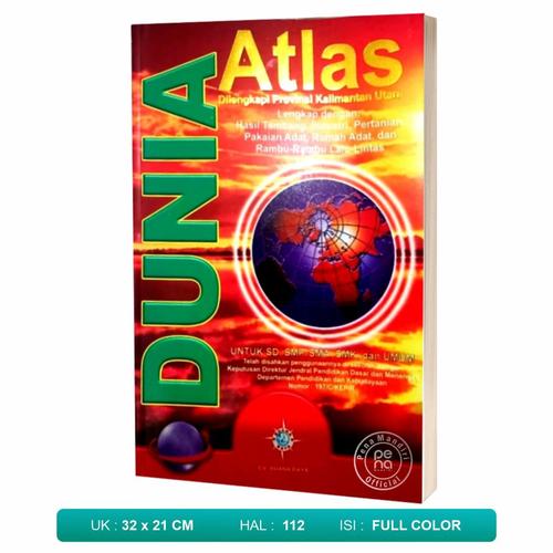 Jual Atlas Indonesia dan Dunia Edisi 34 Provinsi di Indonesia - UK ...