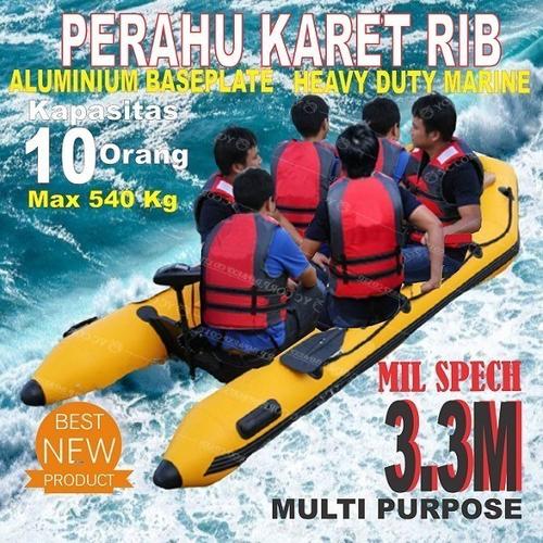 Promo PERAHU KARET / KAPAL / INFLATABLE BOAT TYPE UKURAN 330CM - PERAHU ...