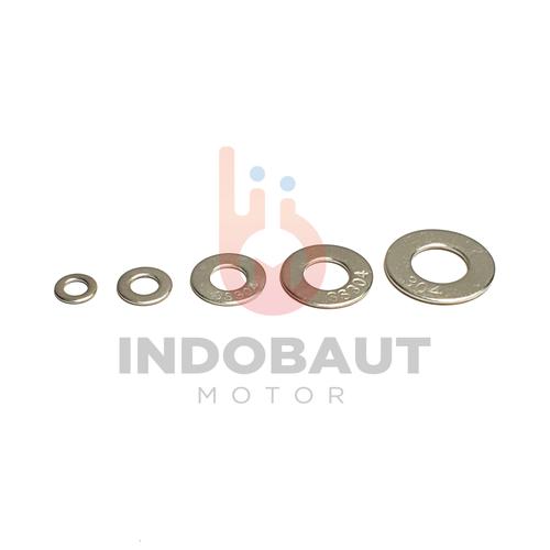 Jual Ring Plat Stainless Steel 304 THE A2-70 M5 M6 M8 M10 M12 5mm 6mm ...