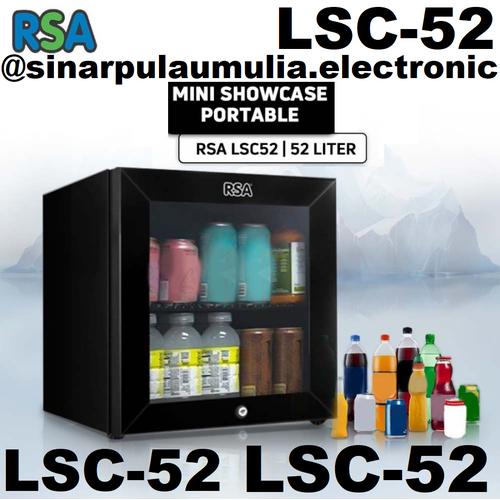 Jual RSA Showcase Mini Bar Portable 50 Liter - LSC-52 / LSC 52 / LSC52 ...