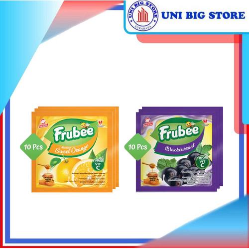 Jual Frubee American Sweet Orange | Blackcurrant Powder Drink 11 gr x ...