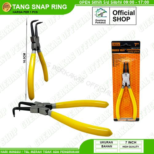 Jual Tang Snap Ring Freed Model bengkok 7 Inch / Tang Sirclip - Jakarta ...