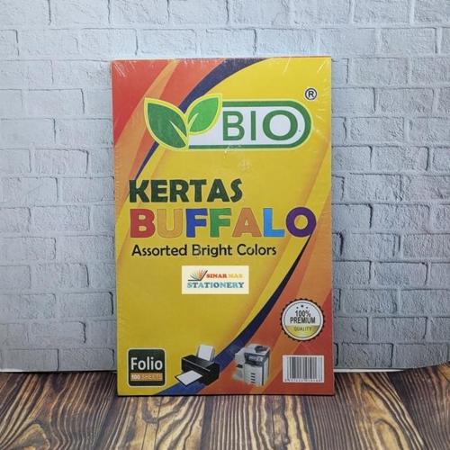 Jual Kertas Buffalo Bio /Kertas Cover/Kertas karton Jilid ukuran F4 ...