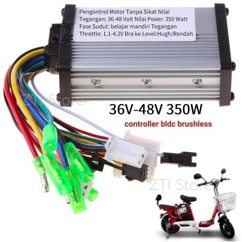 Jual Terbaru 350W Controler Sepeda Listrik 36V 48V Kontroler Sepeda ...