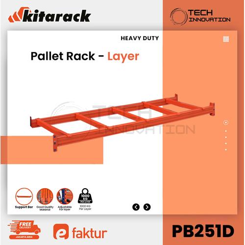 Jual KITARACK Layer Rack 1 TON Rak Palet Heavy Duty Panjang 2.5M ...