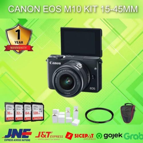 Jual Camera Canon M10 Kit 15-45MM / Canon M10 Kit 15-45MM / Eos M10 ...