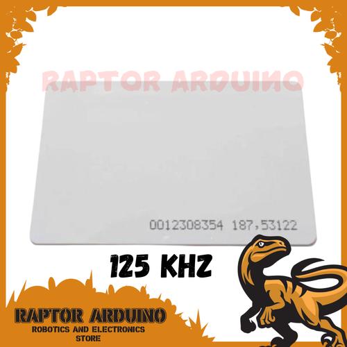 Jual 125kHz LF RFID Proximity Card untuk Absensi, Door Access Kartu ...