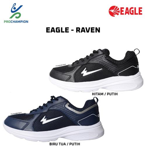 Promo New ! Sepatu Lari / Running Original Eagle Shoes RAVEN - BIRU TUA PUTIH, 43 - Jakarta ...