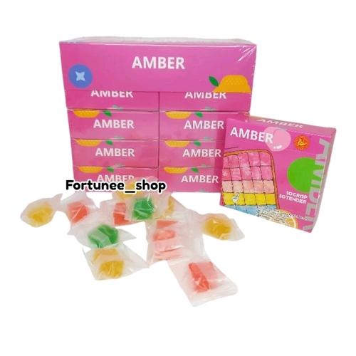 Jual Amber Chewy Candy / Permen Kristal Rasa Buah / Permen Chewy Kenyal ...