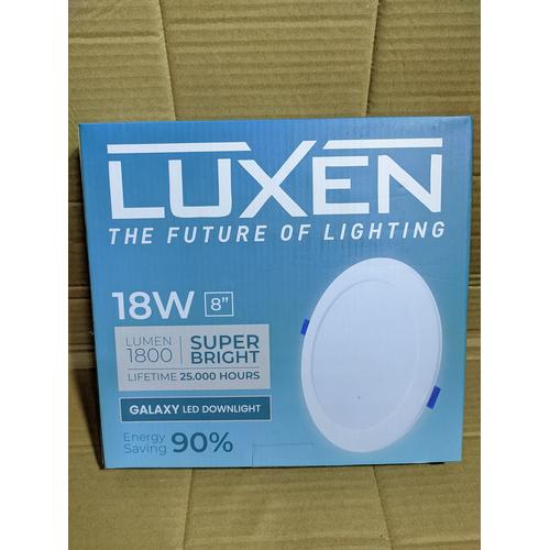 Jual LUXEN Downlight LED Panel GALAXY INBOW BULAT 5W 7W 9W 12W 18 W ...