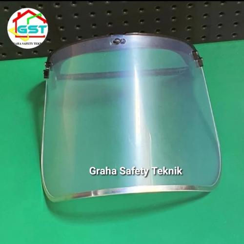 Jual faceshield bracket visor kaca untuk helm proyek WELDSAFE model ...