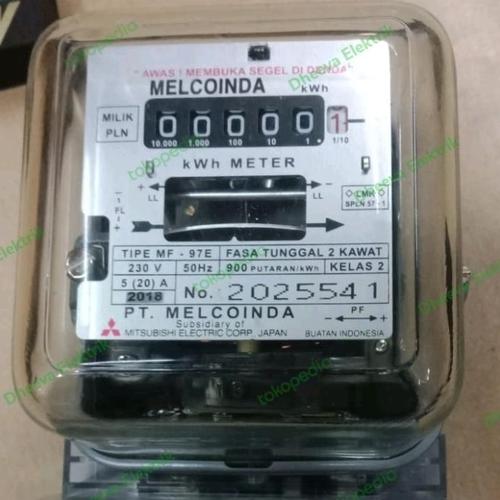 Jual ready kwh meter MELCOINDA 5(20)A 1 fasa (Analog) - Kota Bandung ...