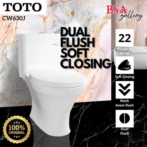 Jual KLOSET DUDUK TOTO ONEPIECE CW630J / MONOBLOK TOTO CW 630 J ...