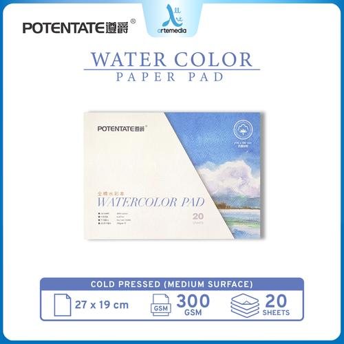 Jual Kertas Cat Air Potentate Cotton A4 Watercolor Paper Pad - Kota ...