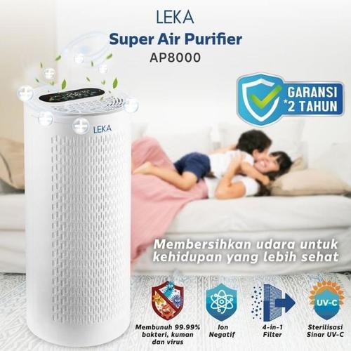 Jual LEKA AP8000 Super Air Purifier - True Hepa 13 Filter, UV-C,Ion ...