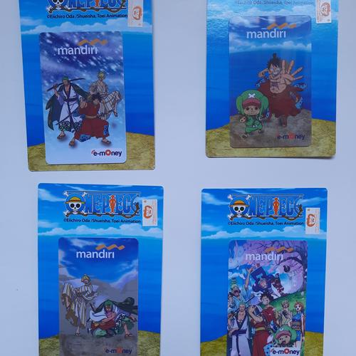 Jual Mandiri e Money edisi One Piece Original 2024 - Luffy & Chopper ...