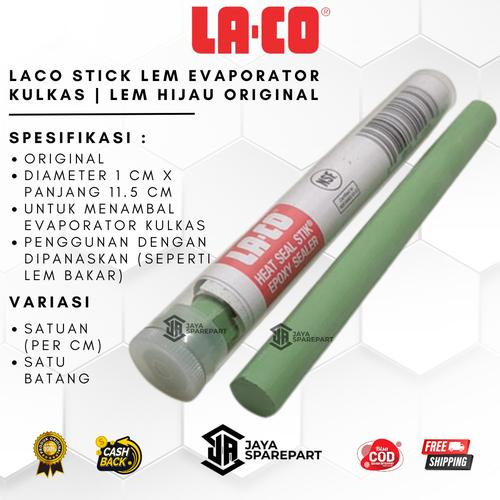 Jual Laco stick lem evaporator kulkas | Lem Hijau Original - 1 batang ...