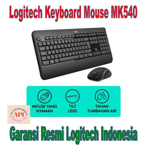 Jual Logitech MK540 MK 540 MK-540 Advanced Wireless Mouse & Keyboard ...