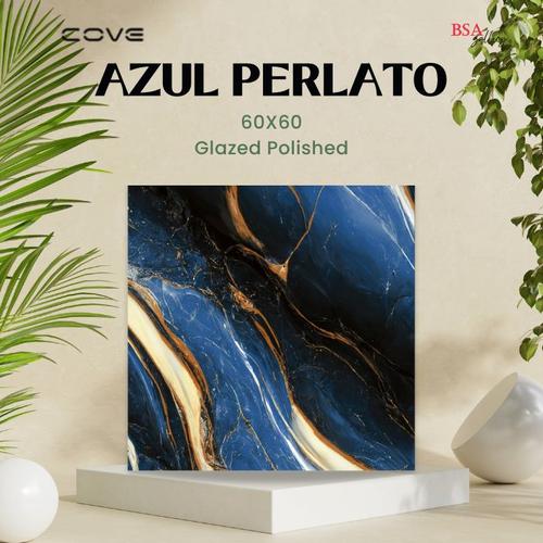 Jual GRANIT COVE AZUL PERLATO 60X60 GRANITE TILE BIRU GLAZED POLISHED ...