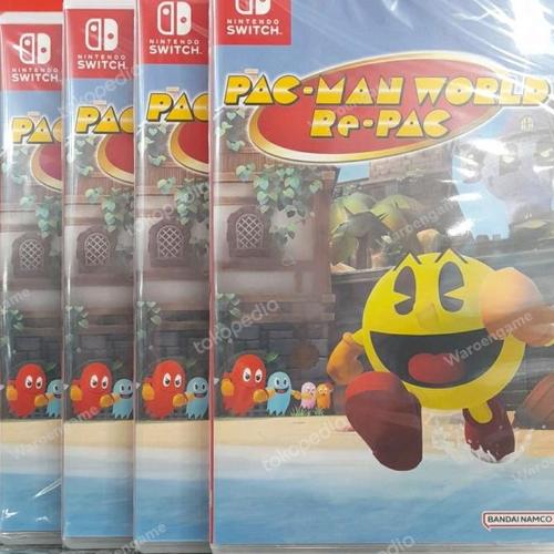 Jual ready nintendo switch pacman pac-man world pac man re-pack (asia ...