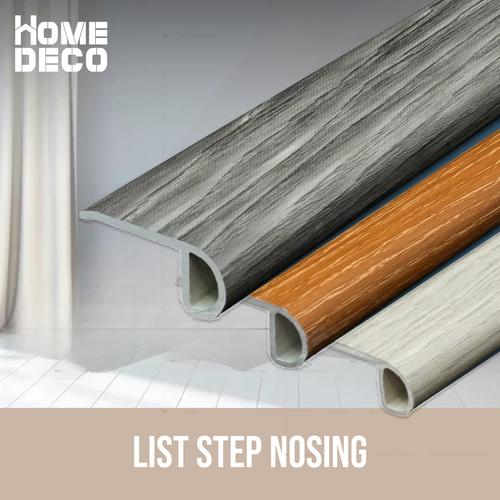 Promo LAIV List Step Norsing PVC Aksesoris Tangga Vinyl SPC Lis Nosing ...