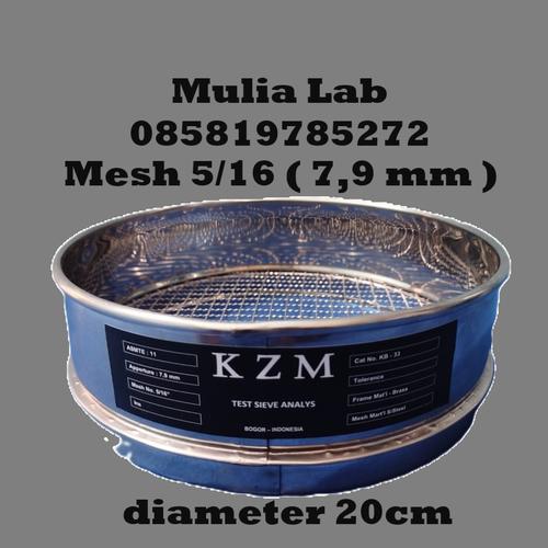 Jual test sieve ayakan Mesh 5/16 [7,9 mm] diameter 20cm - Kab. Bogor ...