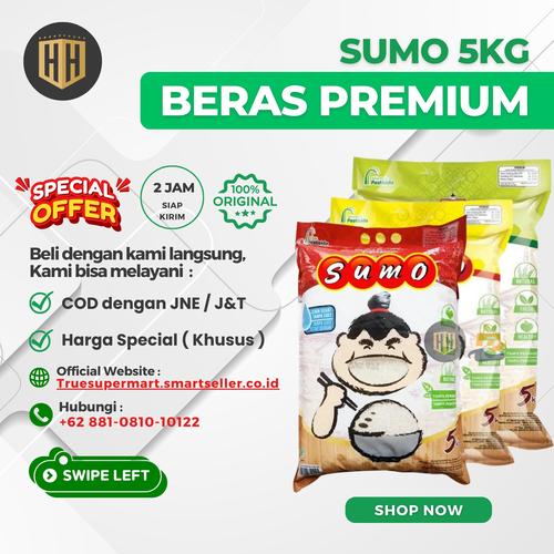 Jual Beras Putih SUMO 5Kg, Beras Sumo Merah 5Kg dan Sumo Kuning 5Kg ...