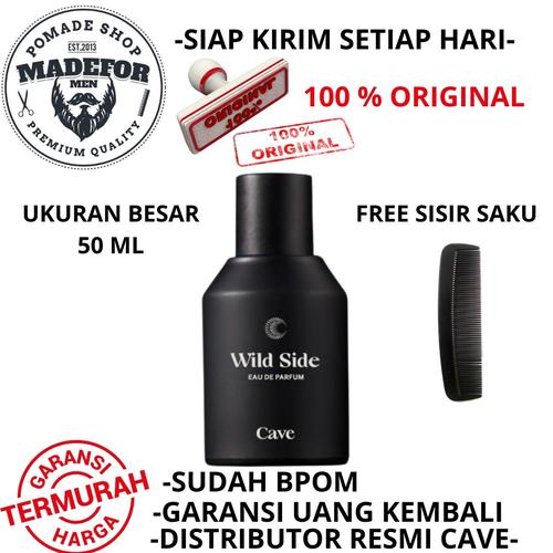 Promo CAVE EAU DE PARFUM WILD SIDE 50 ML ORIGINAL CAVE PARFUM WILD SIDE ...