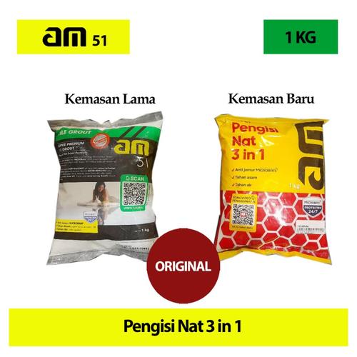 Jual Semen Nat AM51 AM 51 | Pengisi Nat | Nat Keramik - 106S Bone ...