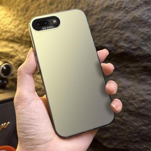 Jual Case Iphone 7 8 PLUS Luxury Laser Matte Plate With Camera Cover ...