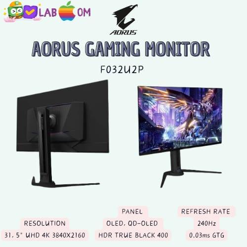 Jual GIGABYTE AORUS FO32U2P GAMING MONITOR OLED UHD 4K 240HZ 0.03MS ...
