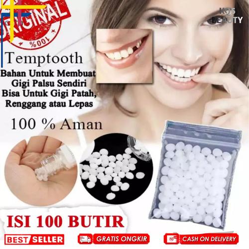 Promo [ ORIGINAL 100% ] Butir Temptooth Temporary Temp Tooth Penampal ...