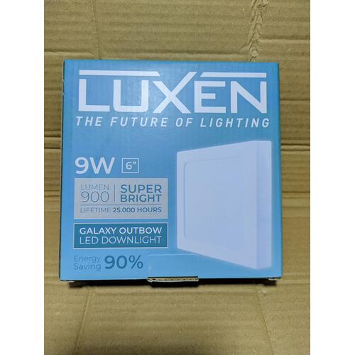 Jual LUXEN Downlight LED Panel GALAXY OUTBOW KOTAK 6W 12W 18 W Cahaya ...