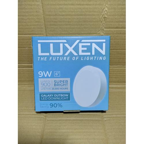 Jual LUXEN Downlight LED Panel GALAXY OUTBOW BULAT 6W 12W 18 W Cahaya ...