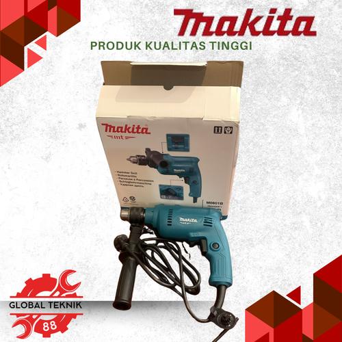 Jual Mesin Bor Tangan Makita 16mm M0801B Hammer Drill 16 mm M 0801B 0801 B - Kota Pekalongan ...