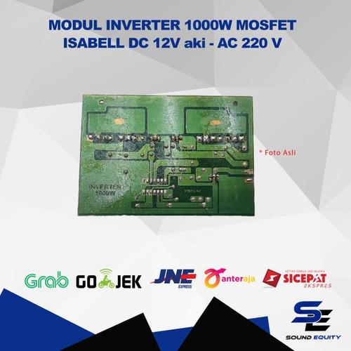 Jual ready MODUL INVERTER 1000W MOSFET |DC 12V to AC 220V| UNTUK ...