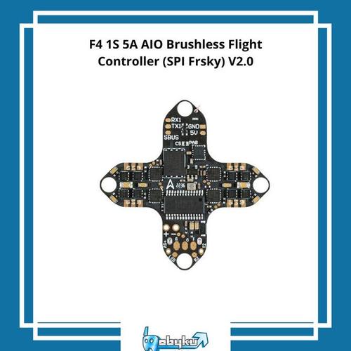 Jual F4 1S 5A AIO Brushless Flight Controller (SPI Frsky) V2.0 ...