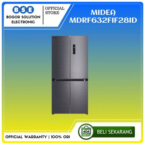 Promo Kulkas Multi Door Midea MDRF632FIF28ID Kulkas Midea Smart Cooling Inverter [ORIGINAL ...