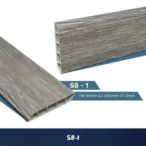 Promo LAIV List Plint Lantai PVC 10cm 8cm Lis Tembok Parkit Plank WPC ...
