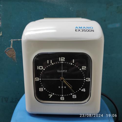 Jual Mesin Absen/Absensi/AMANO 3500/NEW DISPLAY ETALASE TOKO - Jakarta ...