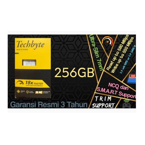 Jual SSD Techbyte 256GB Garansi 3 tahun - Kota Medan - GADGET HOUSE STORE | Tokopedia