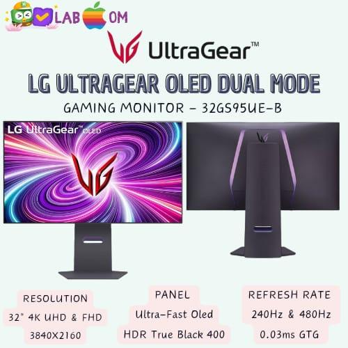 Jual LG ULTRAGEAR 32 OLED DUAL MODE DISPLAY 4K UHD 240HZ FHD 480HZ G ...