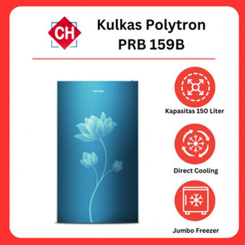 Jual Kulkas Polytron 1 Pintu PRB 159B Kapasitas 150 Liter Lemari Es ...