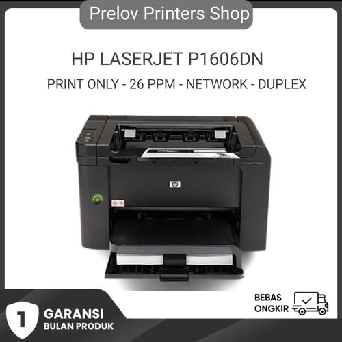 Jual Printer Hp LaserJet P1606dn Printer Monochrome dupleks dan Network ...