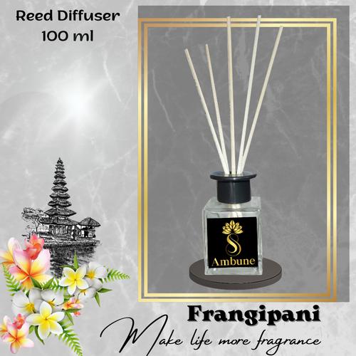 Jual Frangipani Reed Diffuser 100 ml + Refill 100 ml Premium Oil Ambune ...