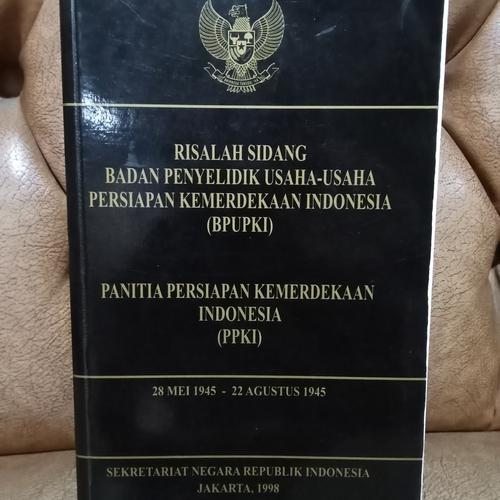 Jual ORI ANTIK BUKU SEJARAH - RISALAH SIDANG BADAN PENYELIDIK USAHA ...