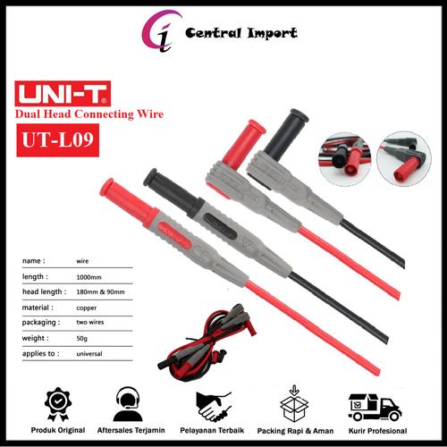 Jual UNI-T UT-L09 Kawat Penghubung Kepala Ganda Steker - UTL09 Dual ...
