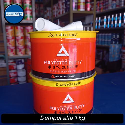 Jual Dempul Alfagloss 1 kg - Dempul besi cat mobil - dempul plastik ...
