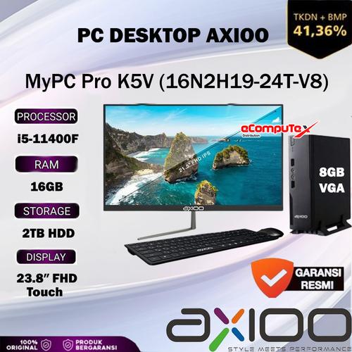 Jual Axioo PC Desktop MyPC Pro K5V (16N2H19-24T-V8) i5-11400F 16GB ...